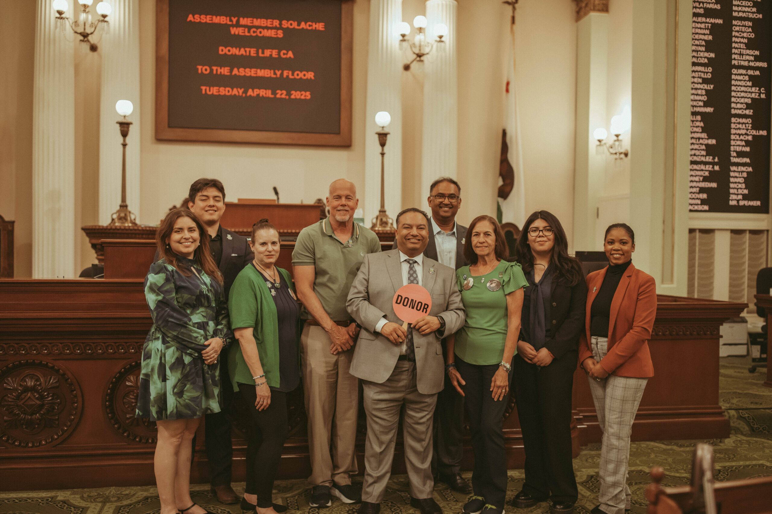 Current Legislation - Donate Life California